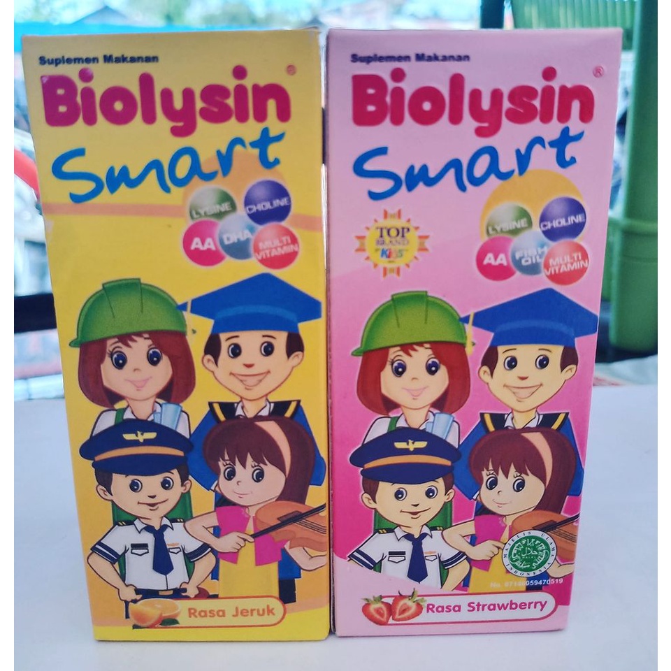 Jual Biolysin Smart Sirup 100 ml / Vitamin Otak Anak / Vitamin ...