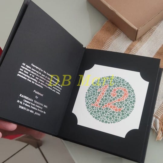Jual BUKU TES BUTA WARNA ISHIHARA BLIND COLOR TEST BOOK 38 PLATES EDISI ...