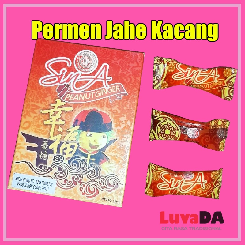 Jual Permen Jahe Kacang - Peanut Ginger Sin A | Shopee Indonesia