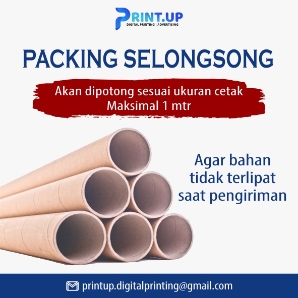 Jual Packing Selongsong Pengaman Packing Spanduk, Banner, Stiker / Sticker, Backlite | Shopee ...