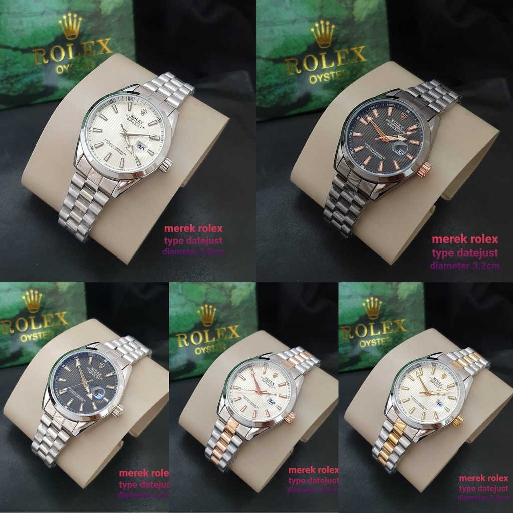 Jual Jam Tangan Cewek Rolex Petrify RX7412 Tanggal Aktif ( Include Box ...