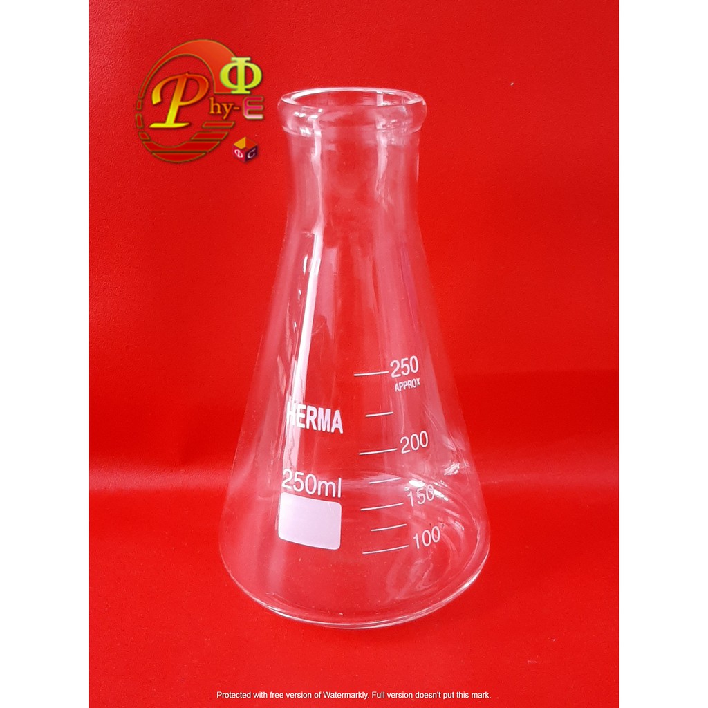 Jual Erlenmeyer Glass / Erlenmeyer Flask / Labu Erlenmeyer 250ml ... Jual Erlenmeyer Glass / Erlenmeyer Flask / Labu Erlenmeyer 250ml ...