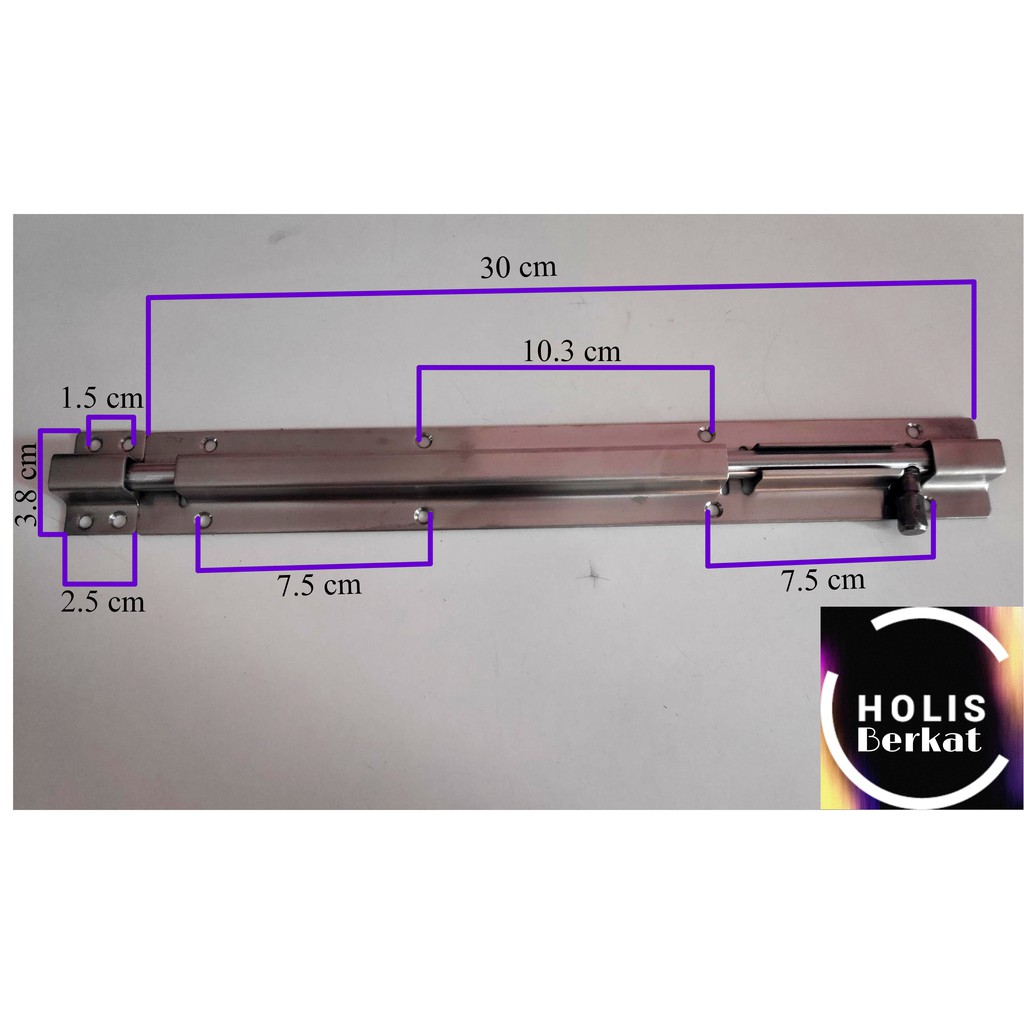 Jual Grendel Selot Slot Pintu / Barrel Bolt SOLIGEN 12 Jual Grendel Selot Slot Pintu / Barrel Bolt SOLIGEN 12