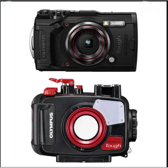 Jual PAKET KAMERA OLYMPUS TG-6 + HOUSING OLYMPUS/ UNDERWATER CAMERA ...
