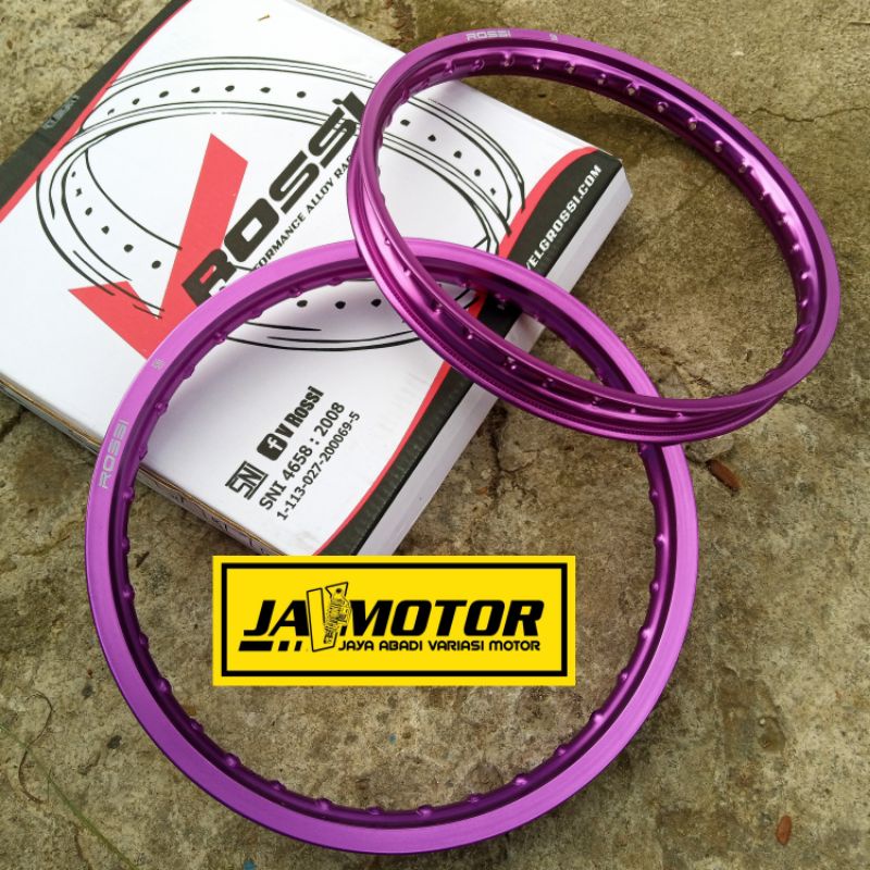 Jual VELG ROSSI RING 17 140 160 UNGU VELG VROSSI | Shopee Indonesia
