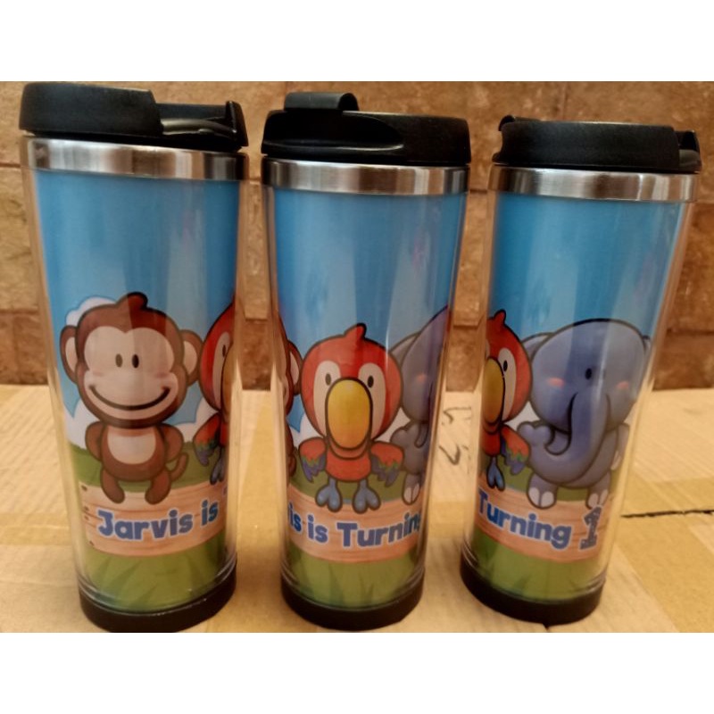 Jual Custom Tumbler stainless insert paper Indonesia|Shopee Indonesia