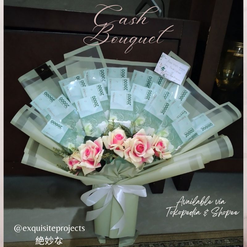 Jual Buket Uang Bunga 20 Lembar | Shopee Indonesia
