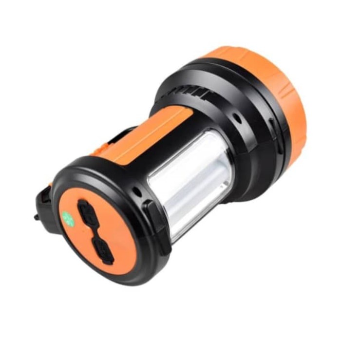 Jual powerlite senter led 7 w_senter led rechargeable dengan lentera ...