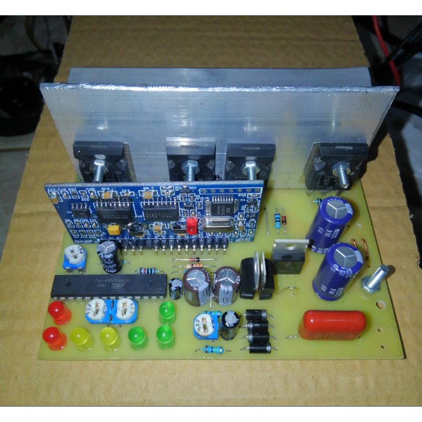 Jual Inverter egs002 dengan kontrol Atmega kit pure sine wave sinus ...