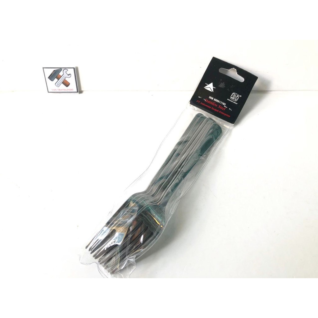 Jual GARPU MAKAN STAINLESS STELL METAL ASLI KUAT ANTI OKSIDAN FORK ALAT ...