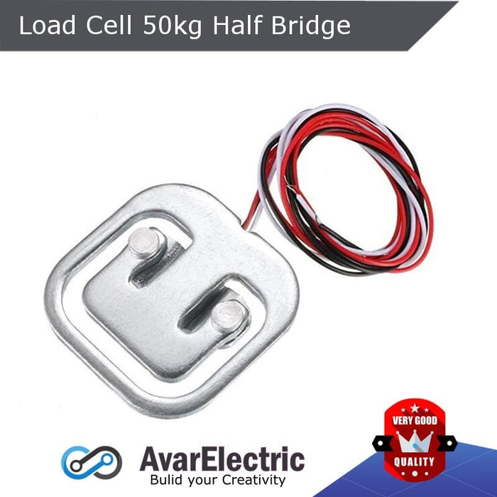 Jual Sensor Berat Loadcell 50 Kg Weight Load Cell Half Bridge Timbangan ...