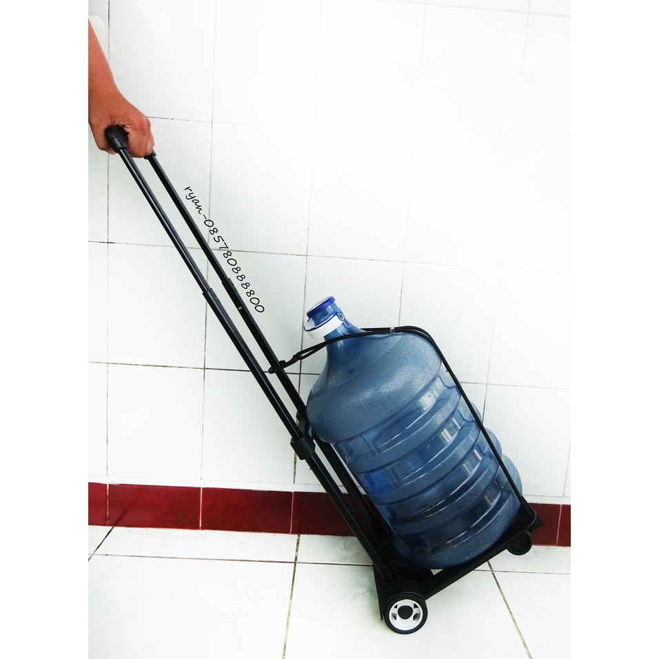 Jual Krisbow Troli Pengangkut Barang Mini Trolley Plastik Lipat Galon ...