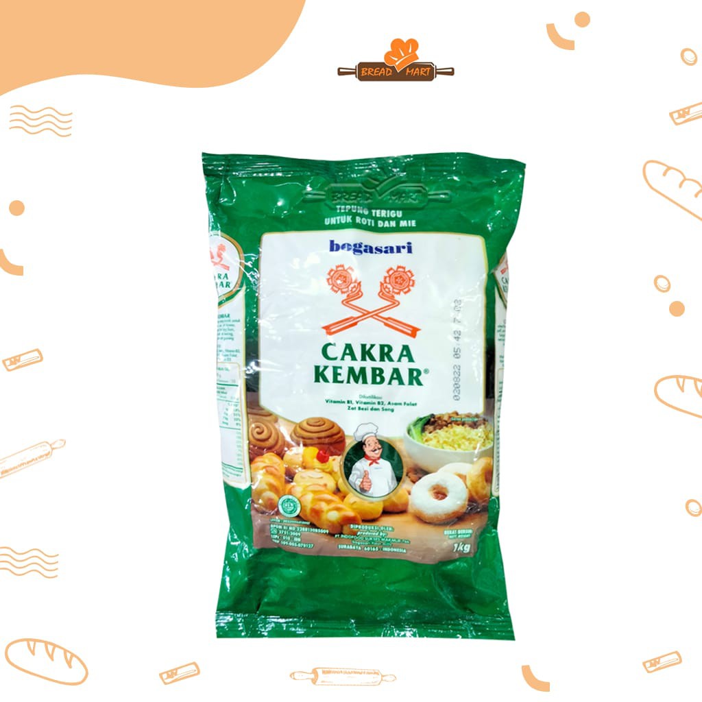 Jual TEPUNG CAKRA KEMBAR PREMIUM 1KG | Shopee Indonesia