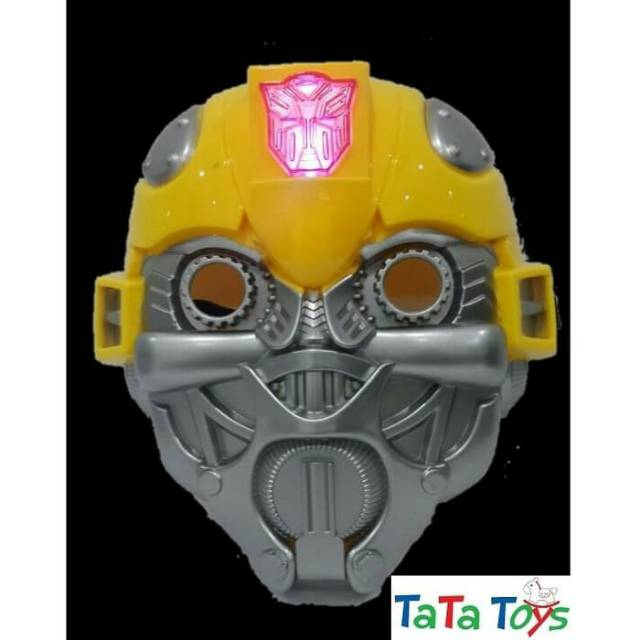 Jual Topeng Bumblebee Transformers Led Mask | Shopee Indonesia