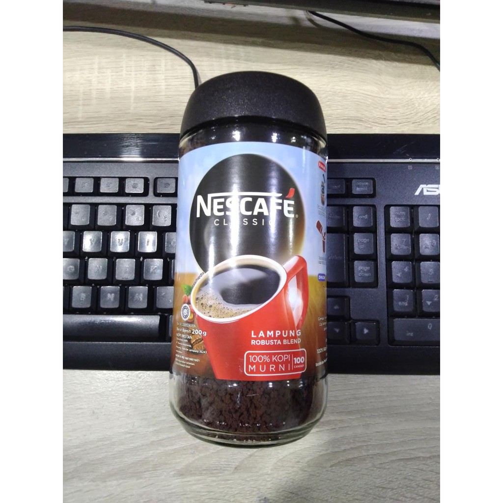 Jual Nescafe Classic 200gr [ botol kaca ] | Shopee Indonesia