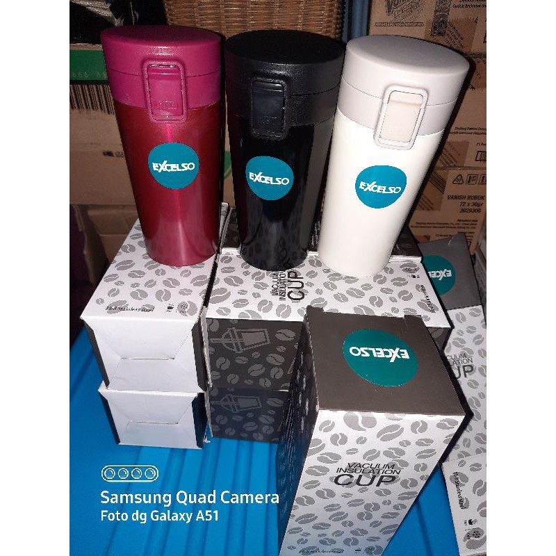 Jual VACUM INSULATION CUP EXCELSO ORIGINAL(Termos kopi)350ml | Shopee ...