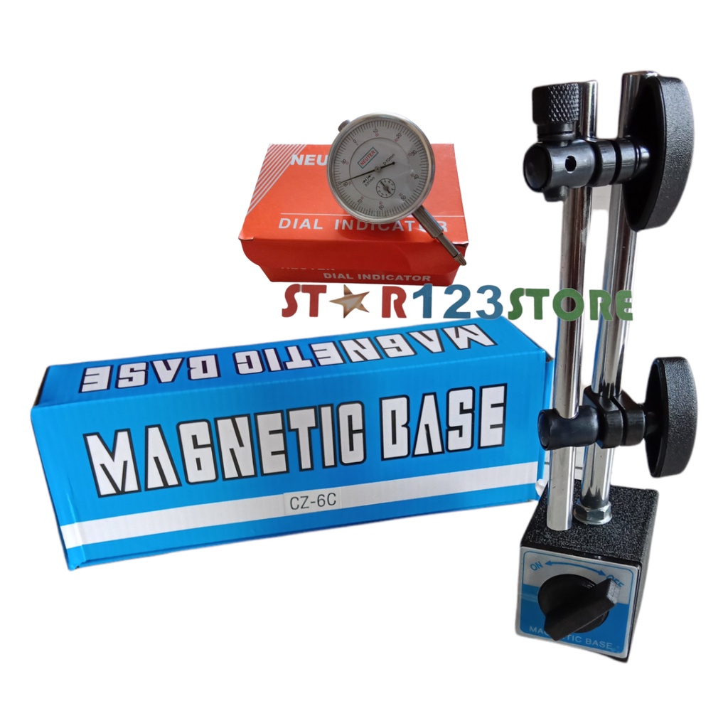 Jual Magnet Stand dan Dial Indikator Magnetic Base dan Dial Indicator ...