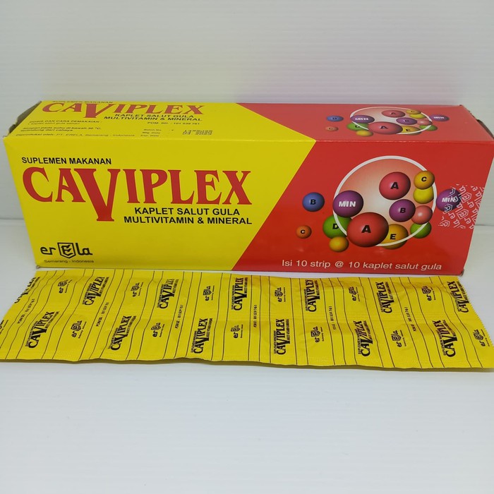Jual Caviplex 1 box 100 tab Indonesia|Shopee Indonesia