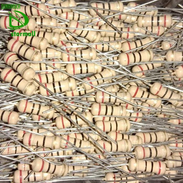 Jual Resistor 20 Ohm 20R 0.2Watt 1/2W Toleransi 5% Pcmelebik54 Diminati ...