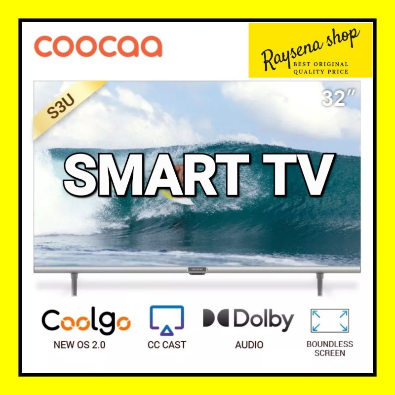 Jual COOCAA 32 inch Digital Smart TV Coocaa 32S3U | Shopee Indonesia