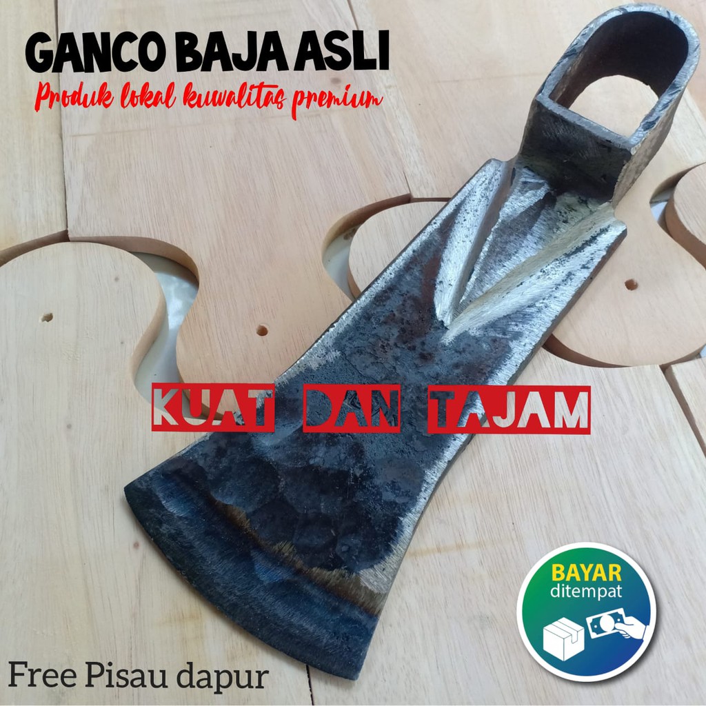 Jual Ganco Tanah Asli Per Baja - Cangkul Kecil Baja Tebal - Ganco Baja ...