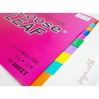 Jual Pembatas Binder Plastik B5 (10 sheets) | Shopee Indonesia