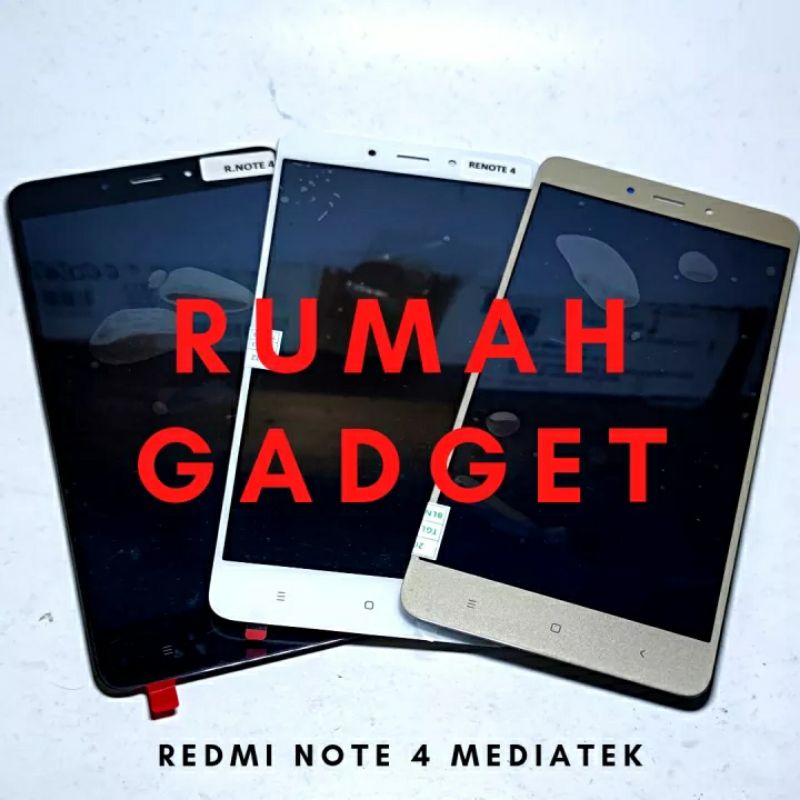 Jual LCD REDMI NOTE 4 FULLSET TOUCHSCREEN MEDIATEK | Shopee Indonesia