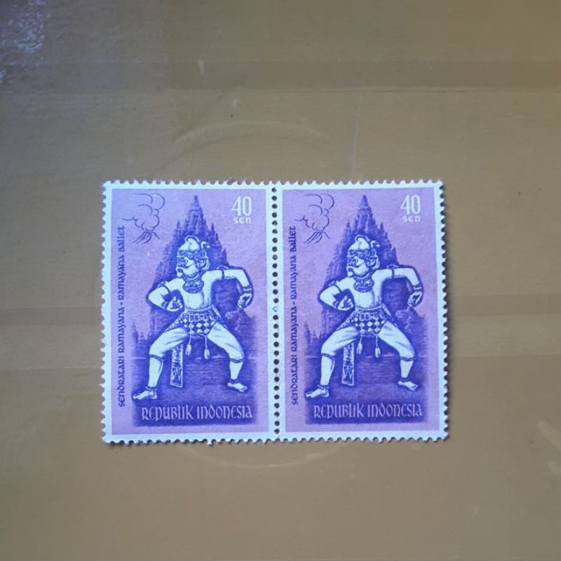 Jual Perangko Indonesia seri Ramayana ballet 1962 block 2 prangko ...