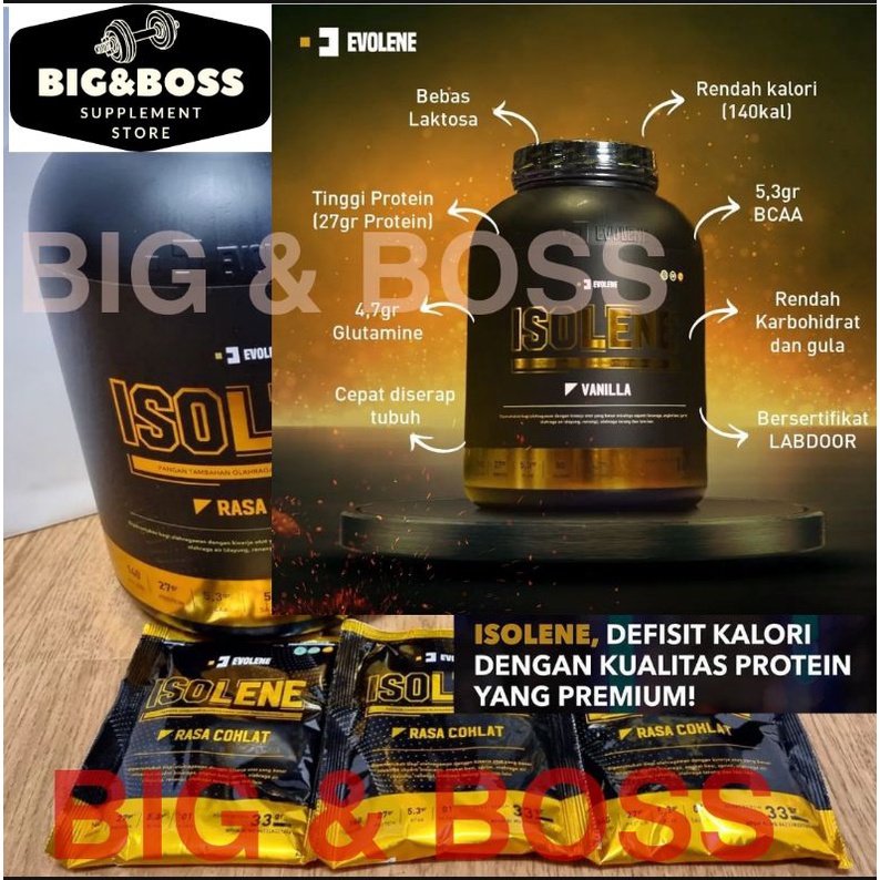 Jual EVOLENE ISOLENE 50 SERVING WHEY ISOLATE | Shopee Indonesia