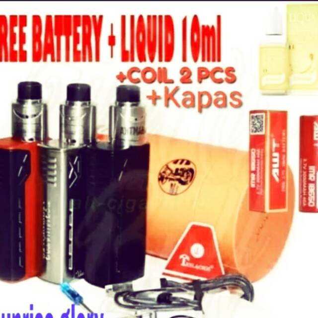 Jual Paket Siap Kebul Terminator -Rokok Elektrik-Vape Murah | Shopee ...