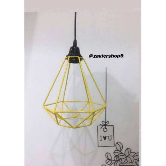 Jual Lampu gantung hias diamond minimalis | Shopee Indonesia