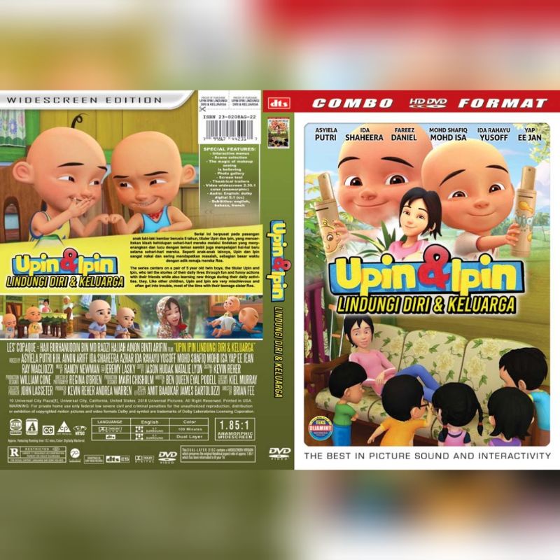 Jual Kaset Animasi UPIN IPIN LINDUNGI DIRI DAN KELUARGA - 2022 - HD ...