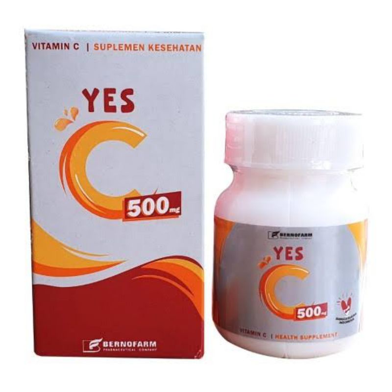 Jual vitamin c Yes c 500mg isi 30 tablet | Shopee Indonesia