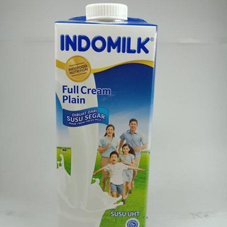 Jual Indomilk Susu UHT Full Cream Plain Putih susu Full Cream Indomilk 1 liter | Shopee Indonesia