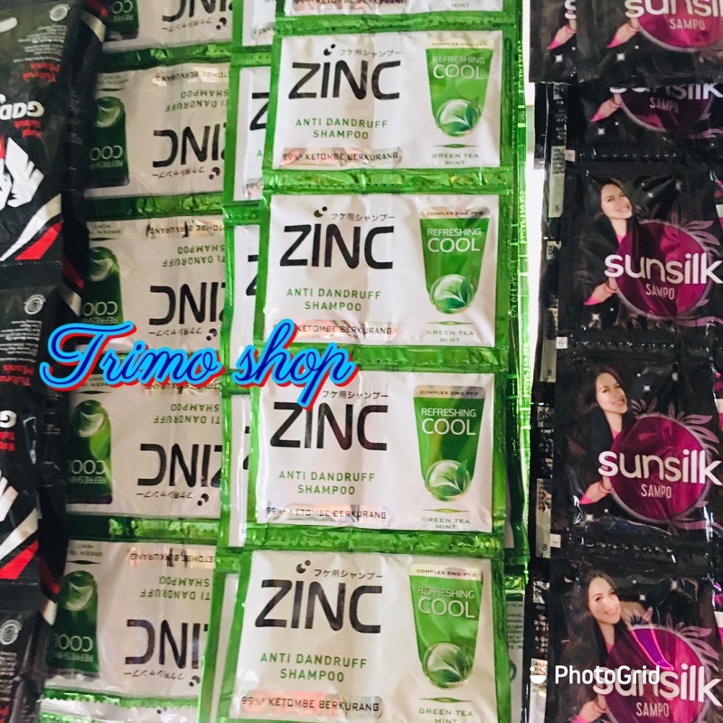 Jual Shampoo Renteng Zinc isi 12 Sachet 1 lusin Sampo Renceng | Shopee ...