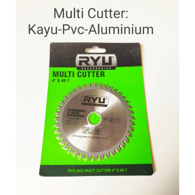 Jual Ryu mata gergaji potong Multi Cutter 4 inch 40 T- Circle sirkel ... Jual Ryu mata gergaji potong Multi Cutter 4 inch 40 T- Circle sirkel ...