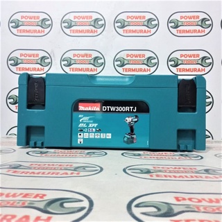 Jual MAKITA Cordless Impact Wrench DTW 300 RTJ 1/2" 18V BRUSHLESS Buka ...