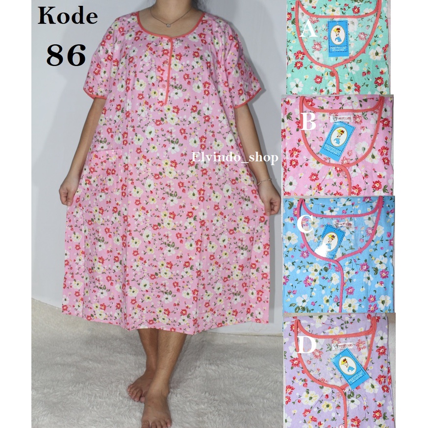 Jual Daster Super Jumbo XL Ld 126cm Katun Motif pretty girl | Shopee ...