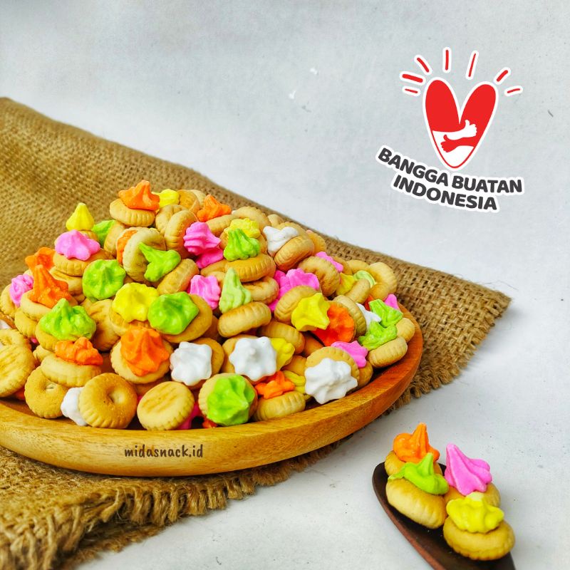 Jual Bunga Gem 250 gram snack kiloan murah enak jadul makanan ringan ...