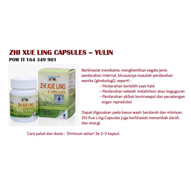 Jual Zhi Xue Ling Capsules | Shopee Indonesia