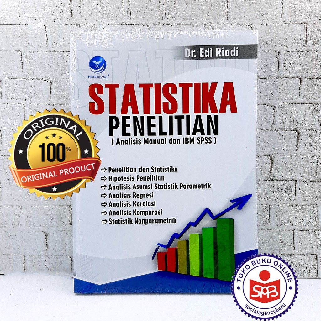 Jual Statistika Penelitian Analisis Manual dan IBM SPSS - Edi Riadi | Shopee Indonesia