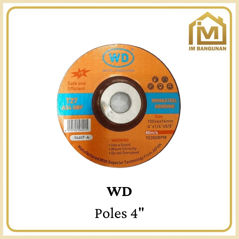 Jual Batu Gerinda Poles WD / WD Tebal A24 QBF Batu Gerinda 4 inch ... Jual Batu Gerinda Poles WD / WD Tebal A24 QBF Batu Gerinda 4 inch ...