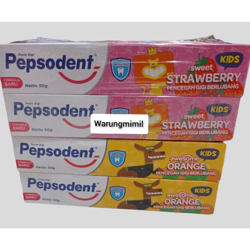 Jual Pepsodent pasta gigi anak 50gr | Shopee Indonesia