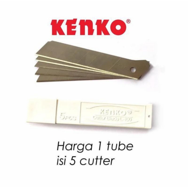 Jual Isi Mata Pisau Cutter Besar KENKO L150 Reffil Kater Hpl KENKO L150 ...