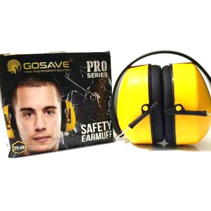 Jual Peredam Suara Earmuff Protection - Penutup Telinga Ear Muff GoSave ...