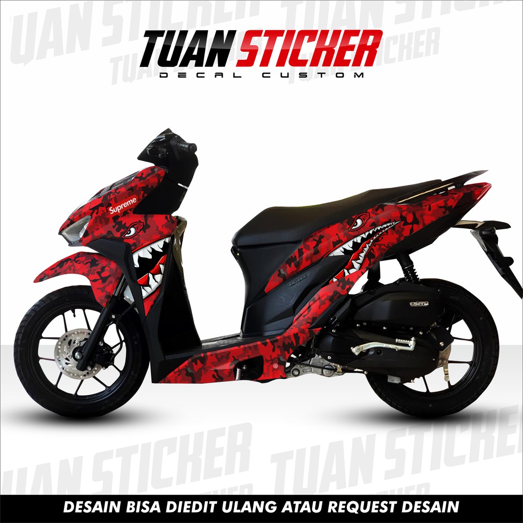 Jual Sticker Striping decal vario new 150-125, Sticker New Vario 125 ...