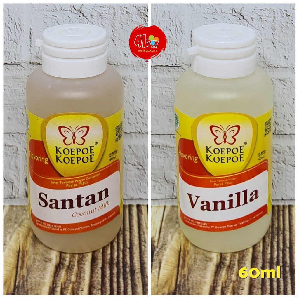 Jual Koepoe Perisa Makanan Perasa Pasta Vanilla Vanili Vanila Santan ...
