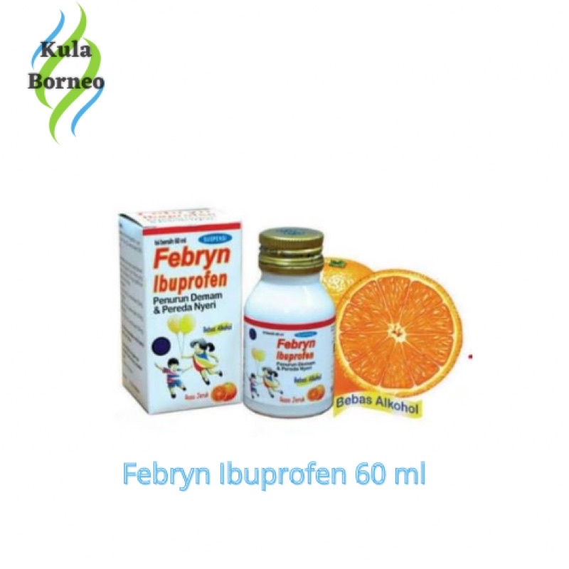 Jual Febryn Ibuprofen Suspensi Sirup 60 ml | Shopee Indonesia