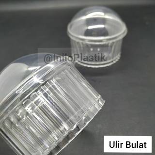 @10pcs Cup Pudding Mika Plastik / Cup Dessert / Cup Jelly Ulir Bulat ...