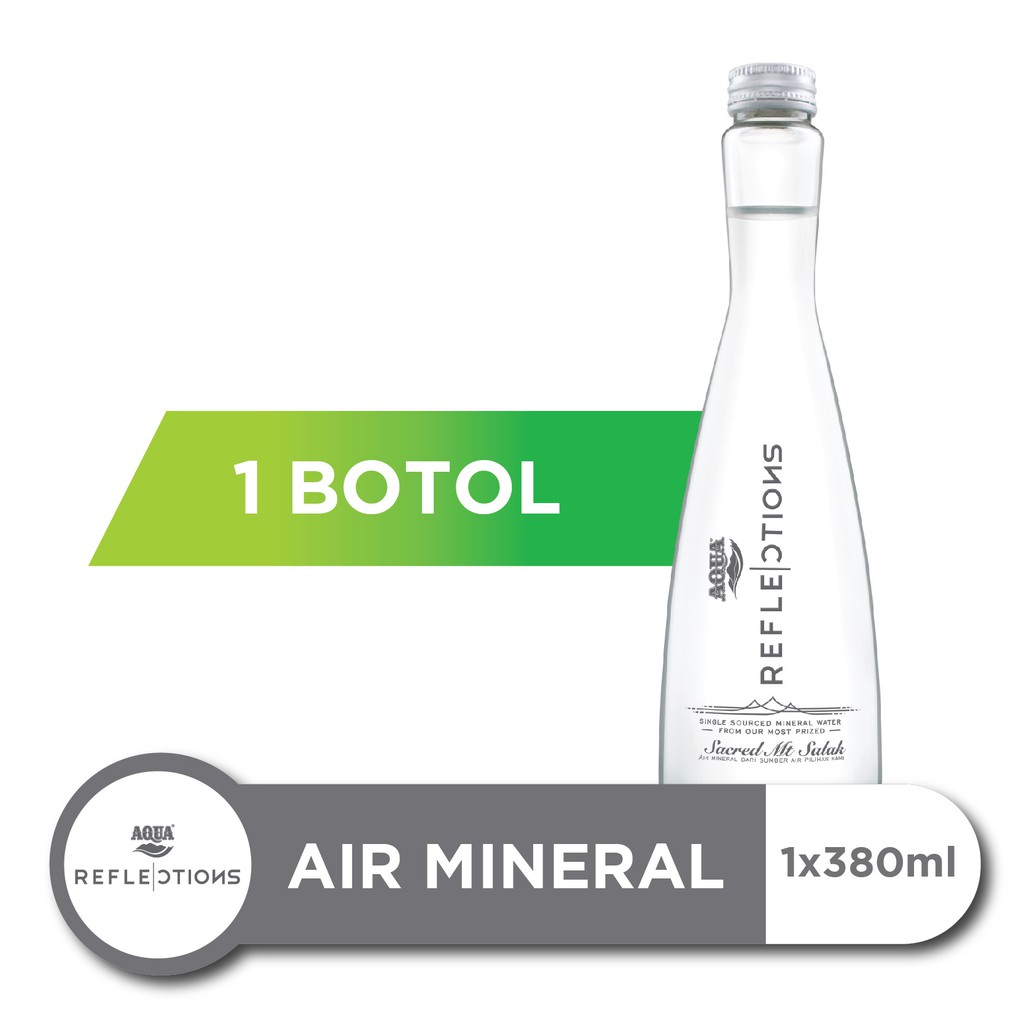 Aqua Reflection 380 ml Still | Shopee Indonesia